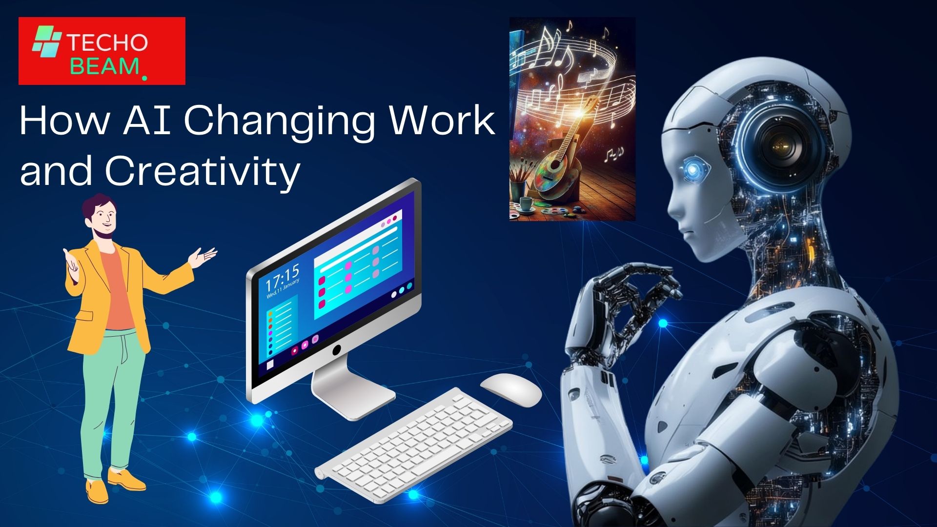 How AI is Changing Work and Creativity in 2025 - techobeam.com